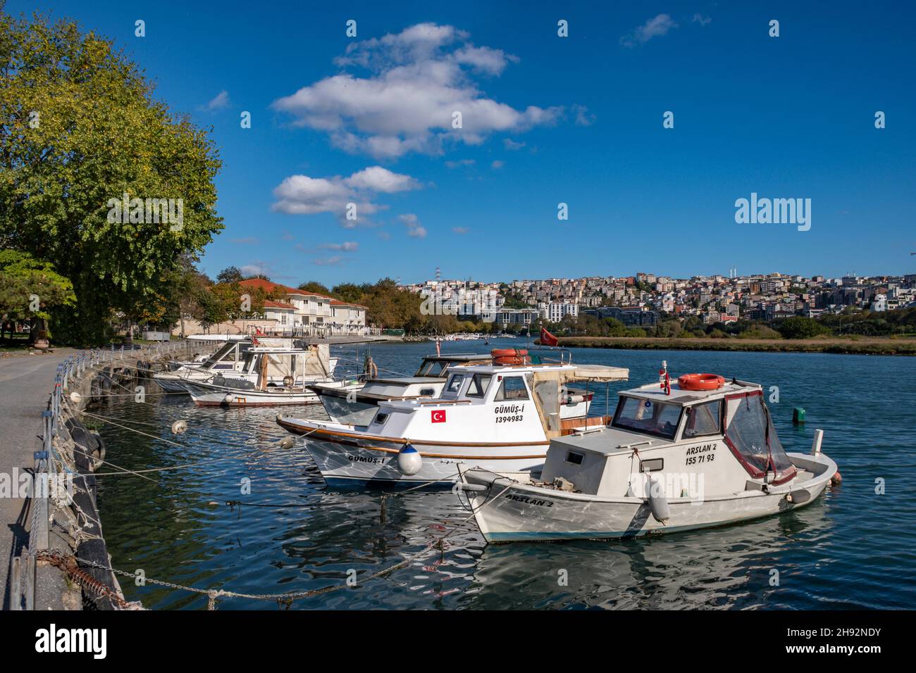 Golden Horn Shores in Istanbul, Turkey Stock Photo - Alamy