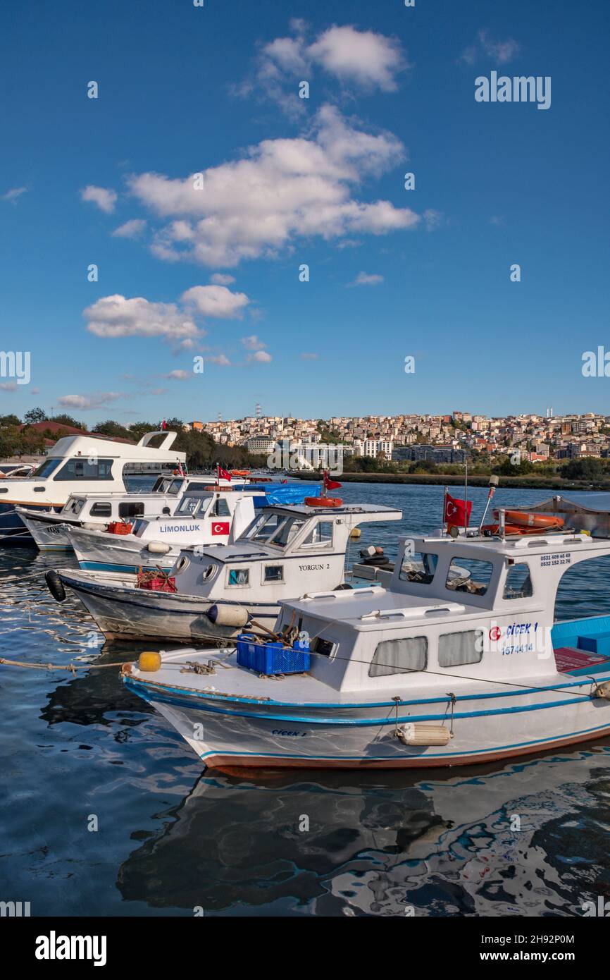 Golden Horn Shores in Istanbul, Turkey Stock Photo - Alamy