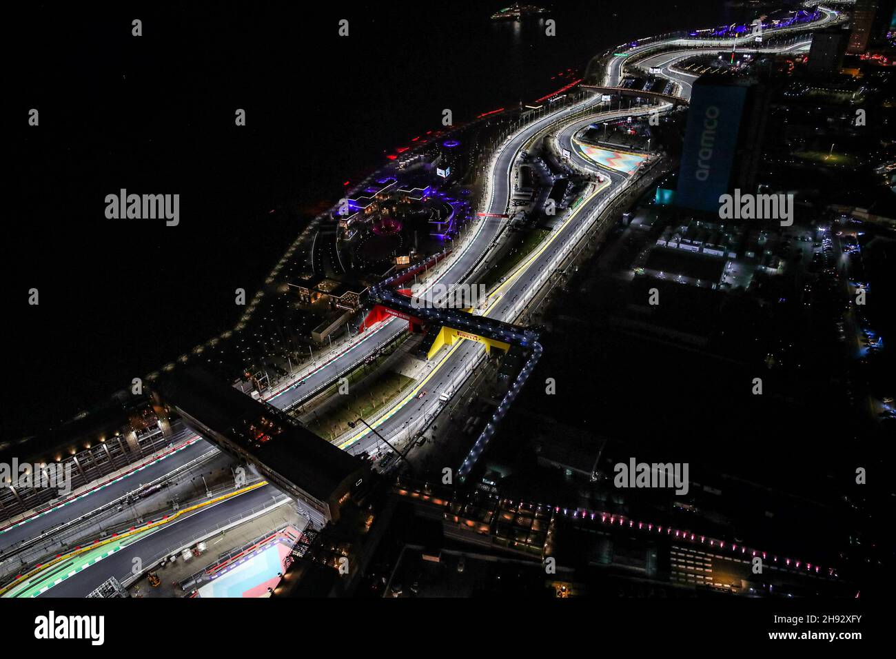Jeddah, Saudi Arabia. 03rd Dec, 2021. Track illustration during the ...