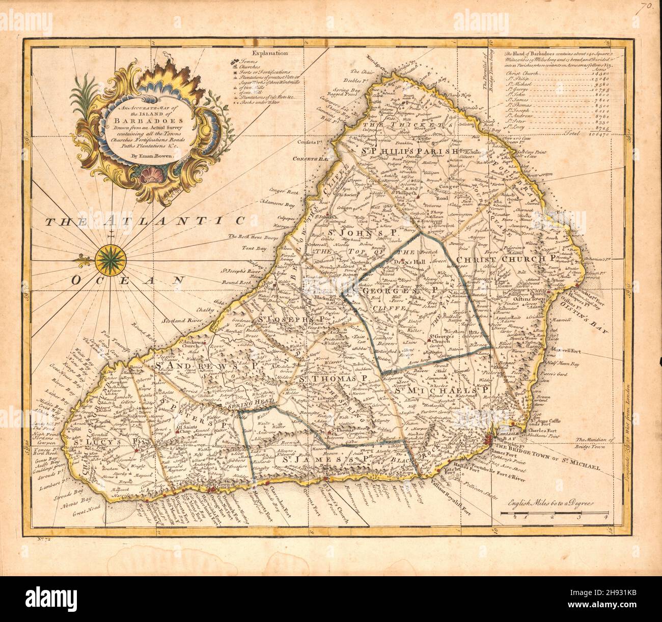 1700s map caribbean hi-res stock photography and images - Alamy