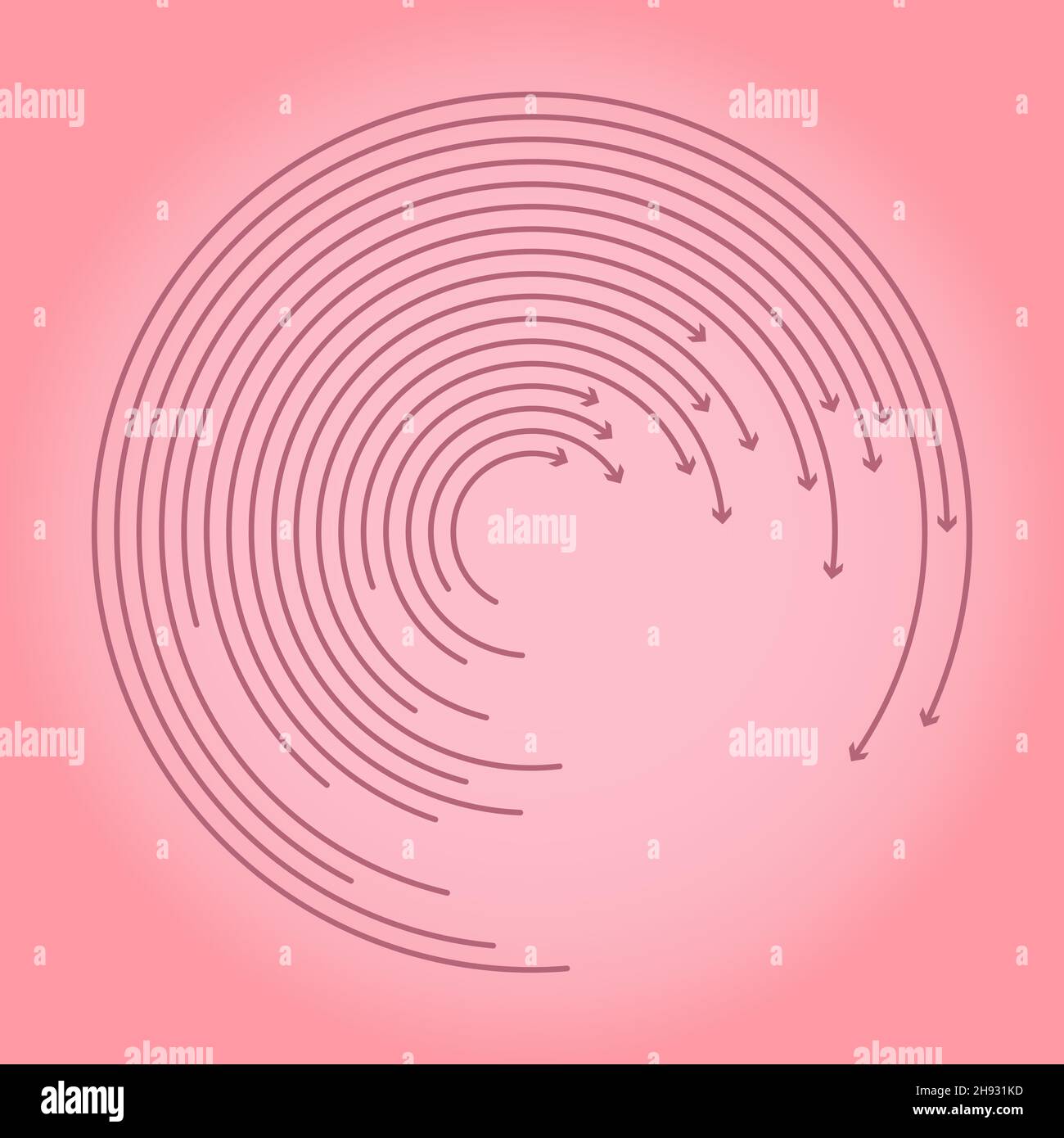 Spiral and radial web pattern hi-res stock photography and images - Alamy