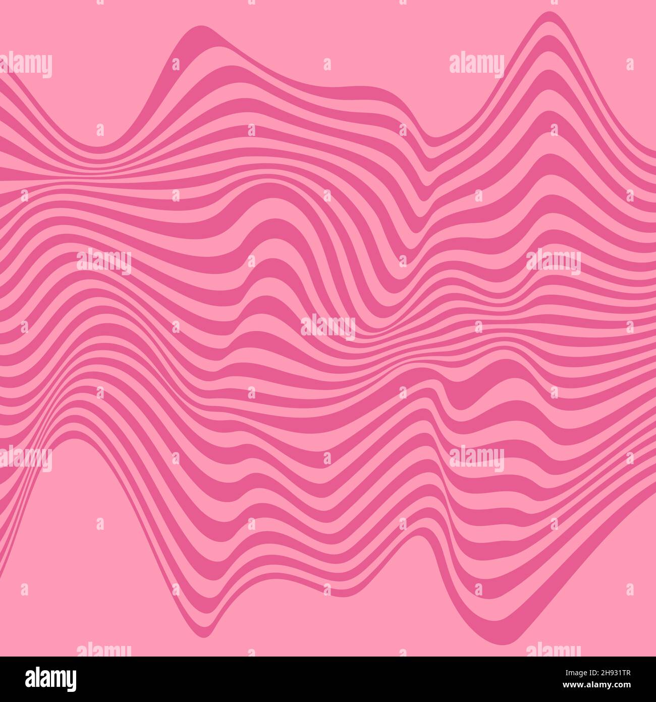 Wavy line abstract wallpaper mural Stock Vector Images - Alamy