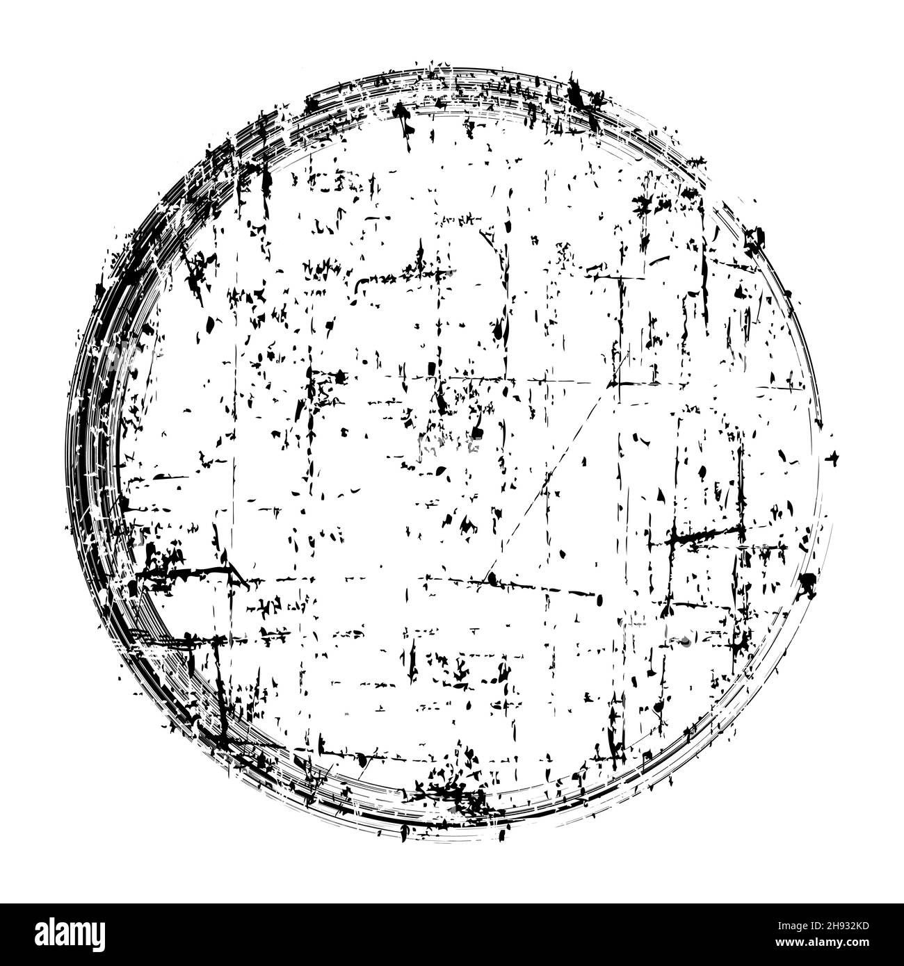 Black grunge vector post stamp. Vector distress textures. Blank dusty ...