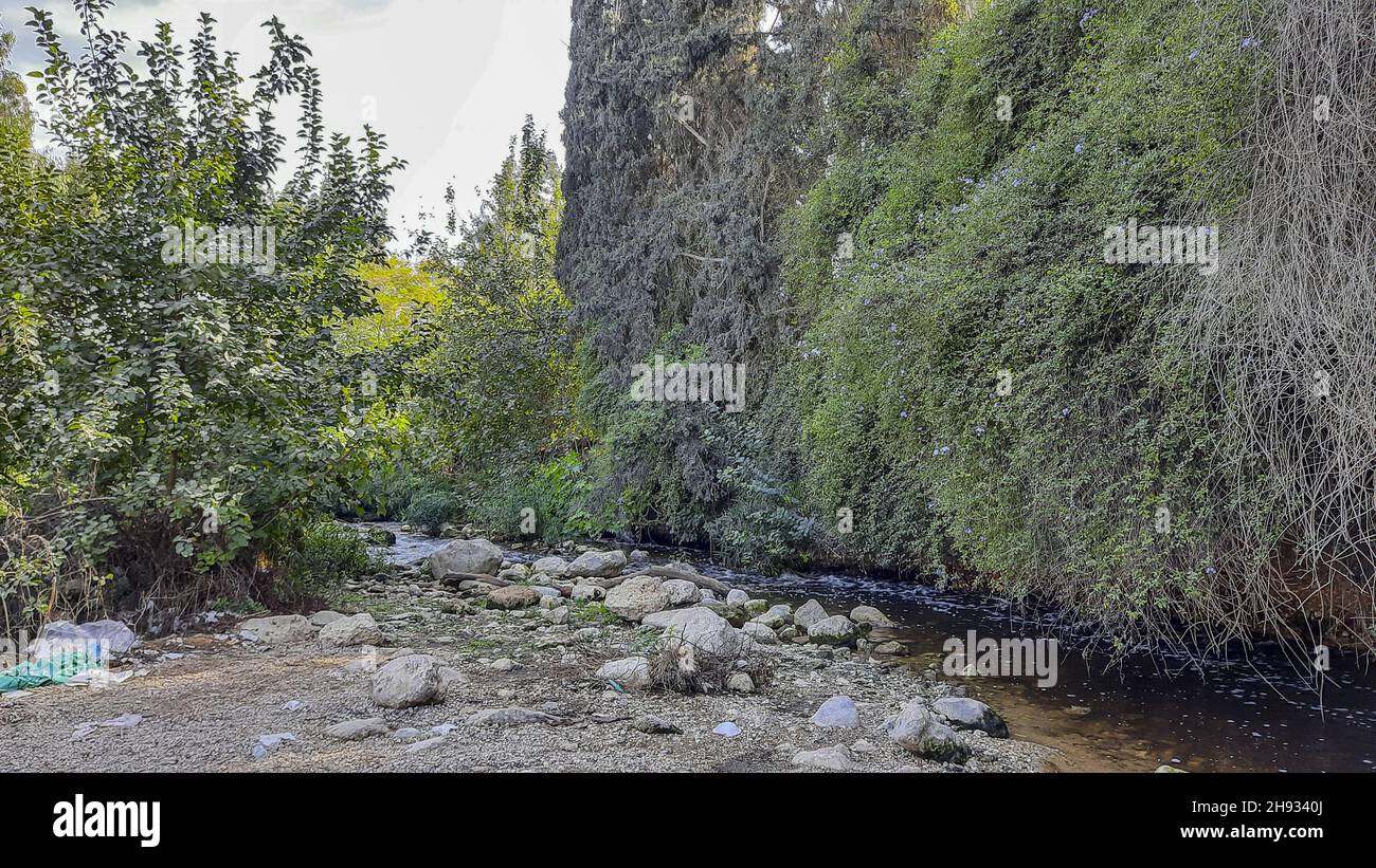 Wadi gorge aerial hi-res stock photography and images - Alamy