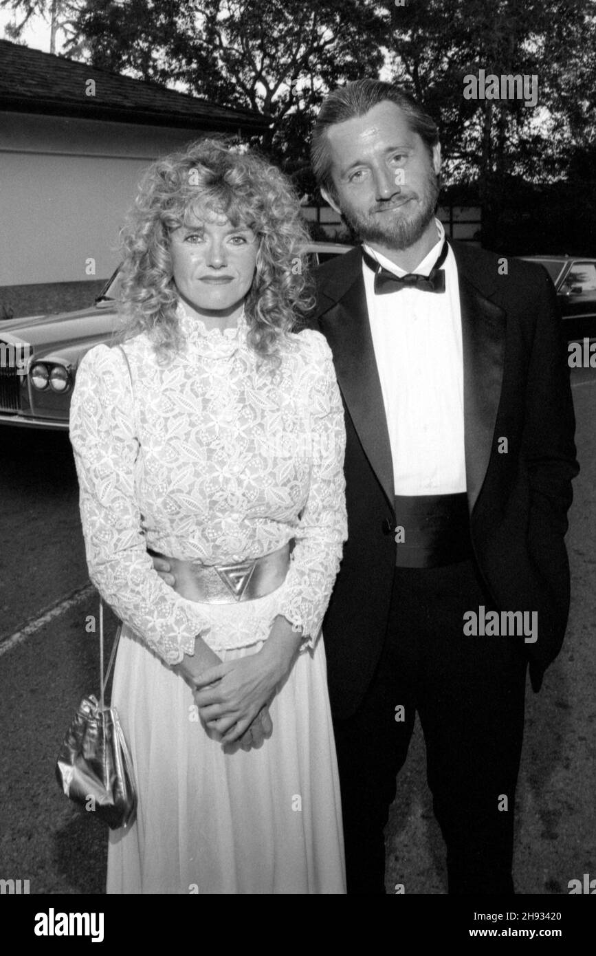 Sharon Farrell and Dale Trevillion seen arriving to a party at Jerry ...