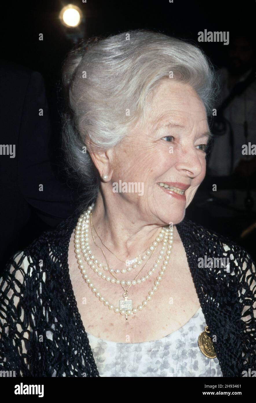 Helen Hayes Circa 1980 S Credit Ralph Dominguez Mediapunch Stock Photo
