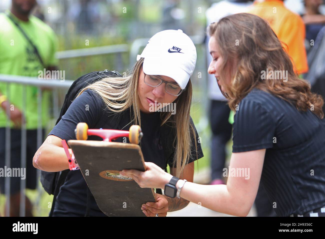 Rio de Janeiro, Brazil. 03rd Dec, 2021. Olympic athlete Pamela Rosa ...