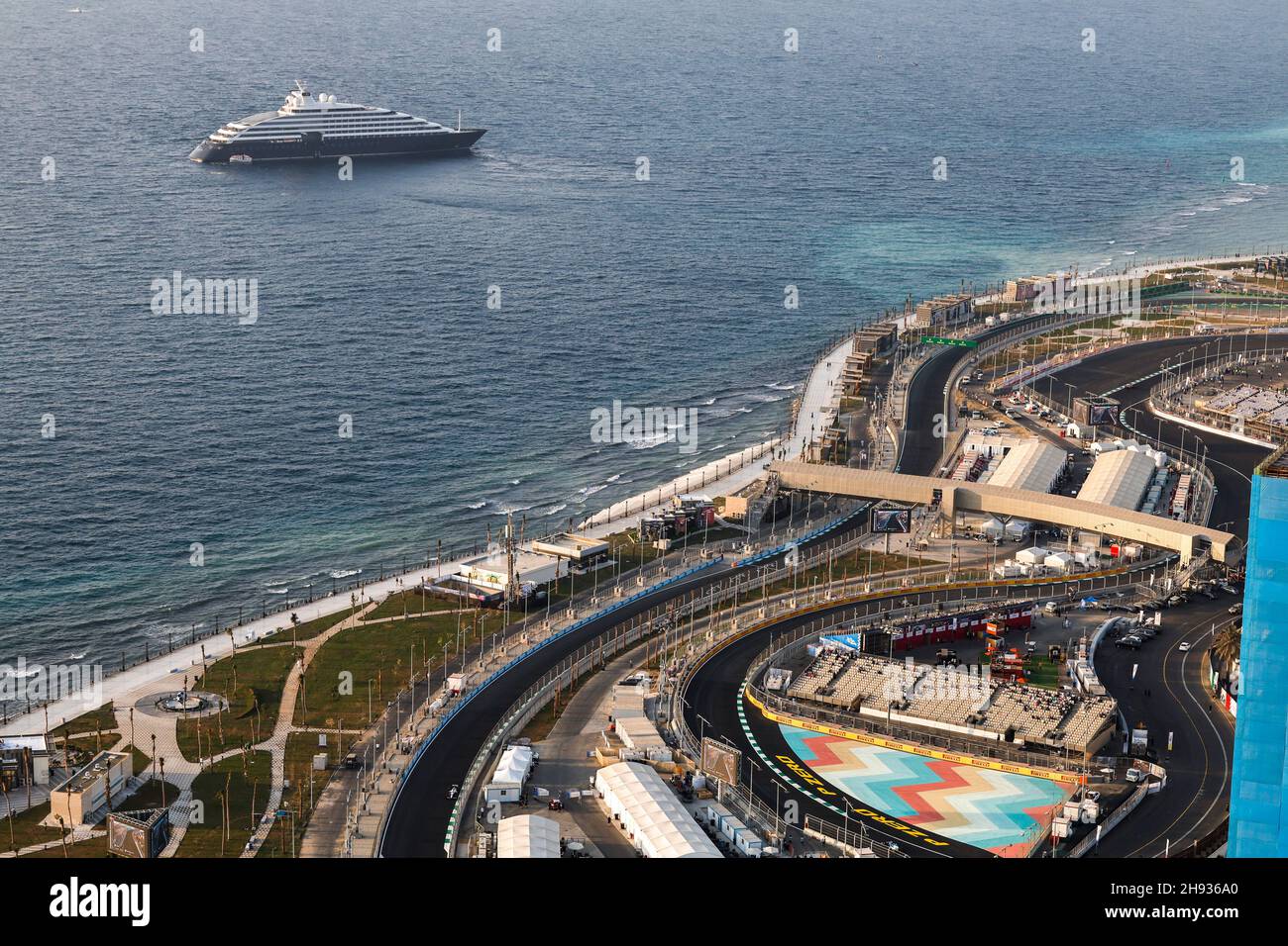 Jeddah, Saudi Arabia. 3rd Dec, 2021. General view, F1 Grand Prix of ...