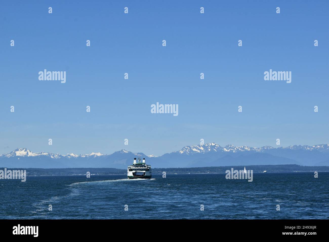 Beautiful Bainbridge Island, Washington Stock Photo - Alamy