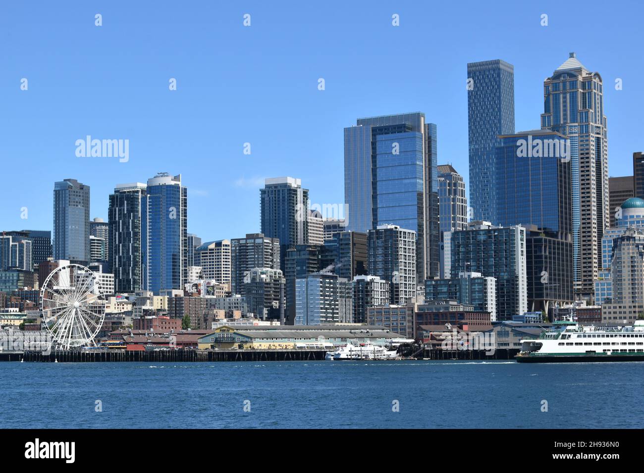 Sights around greater Seattle, Washington 2021 post-Covid pandemic ...