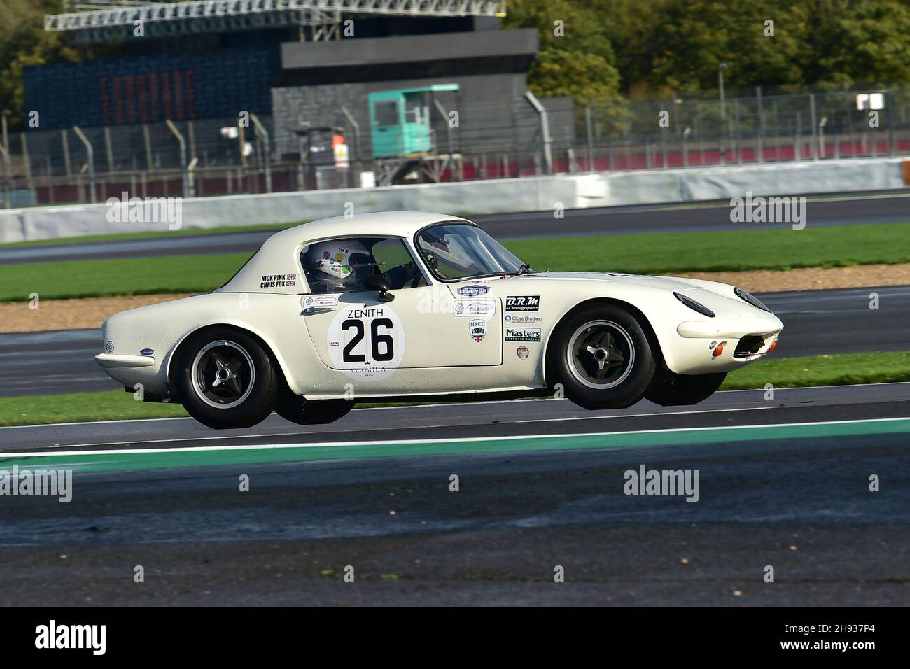 Chris Fox, Nick Pink, Lotus Elan 26R, Royal Automobile Club RAC, Pall ...