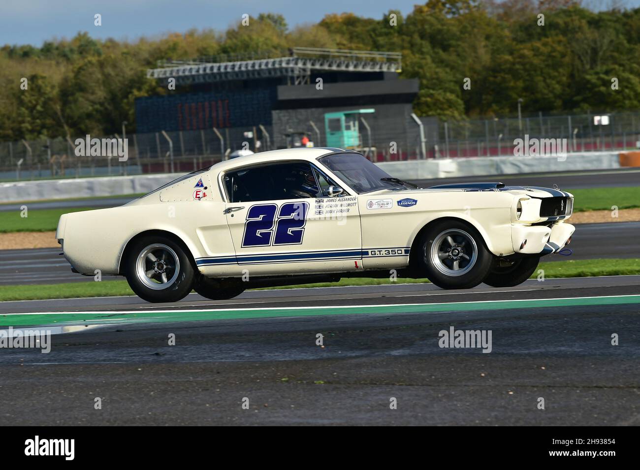 Mark Farmer, Adrian Willmott, James Alexander, Shelby Mustang 350 GT ...