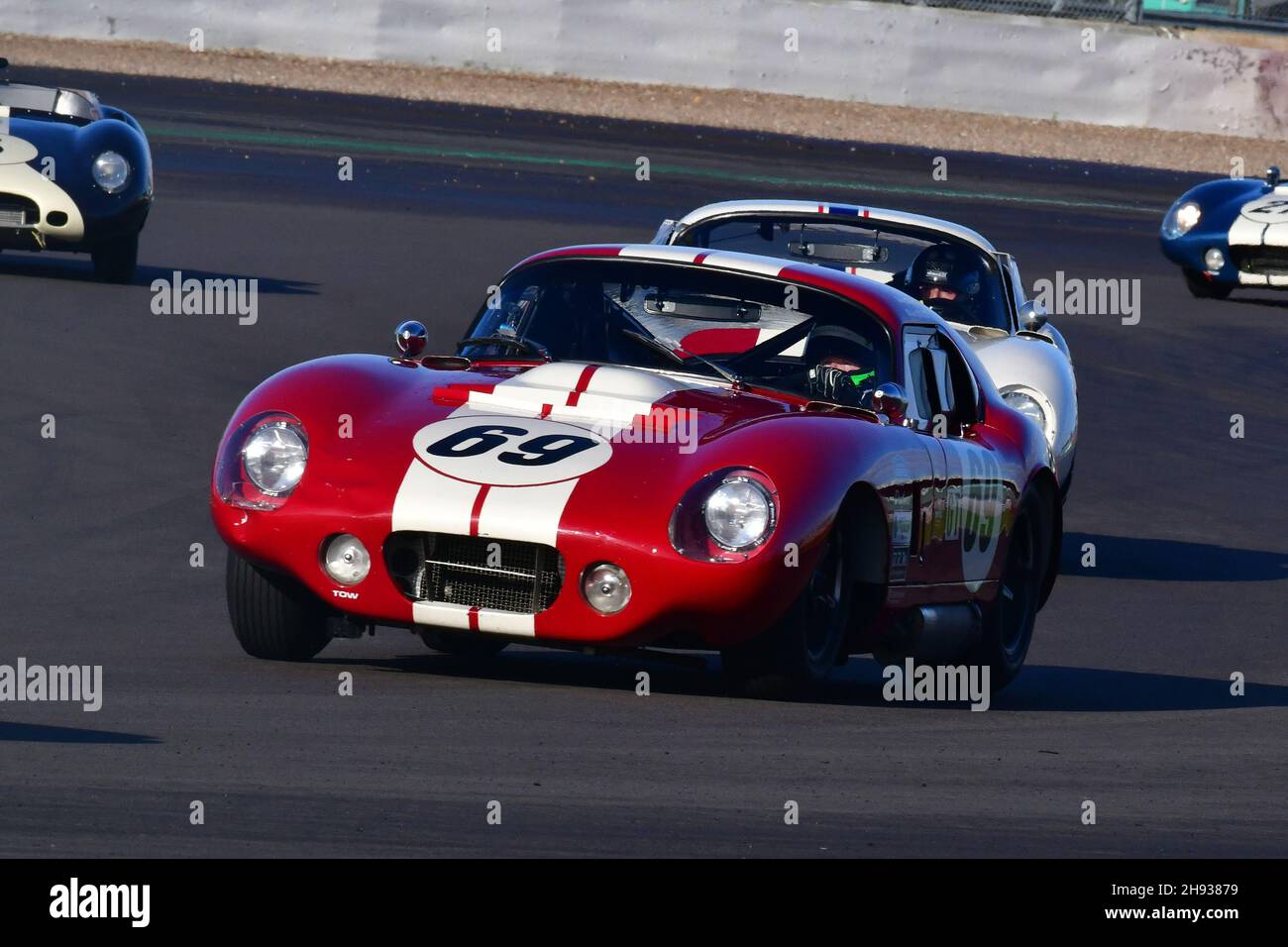 Michael Cullen, Paddy Shovlin, Sam Tordoff, Shelby Daytona Cobra Coupe ...