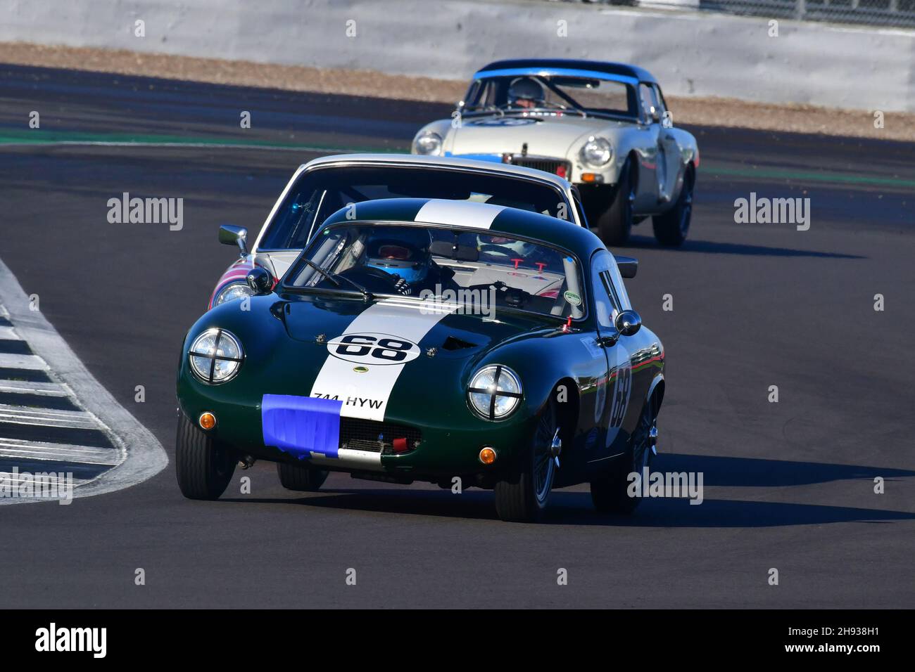 Marc Gordon, Nick Finburgh, Lotus Elite, Royal Automobile Club RAC ...
