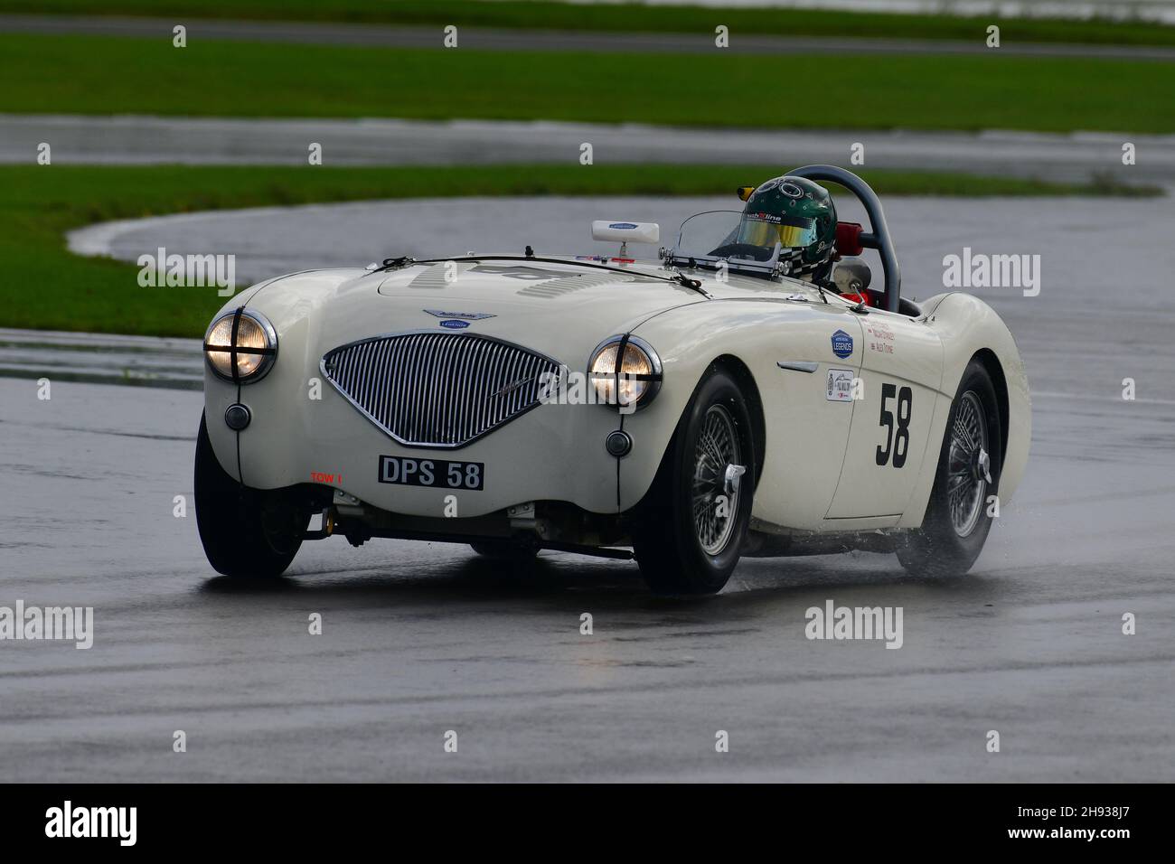 David Stanley, Micah Stanley, Alex Toyne, Austin Healey 100 Le Mans ...