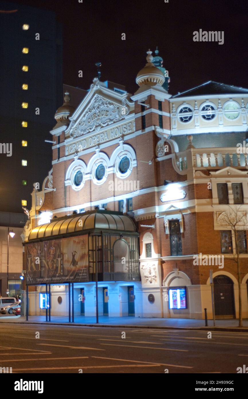 Grand Opera House in Belfast Northern Ireland Stock Photo - Alamy