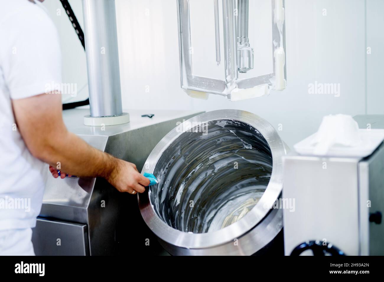 Production manufacture concept young man hi-res stock photography and ...