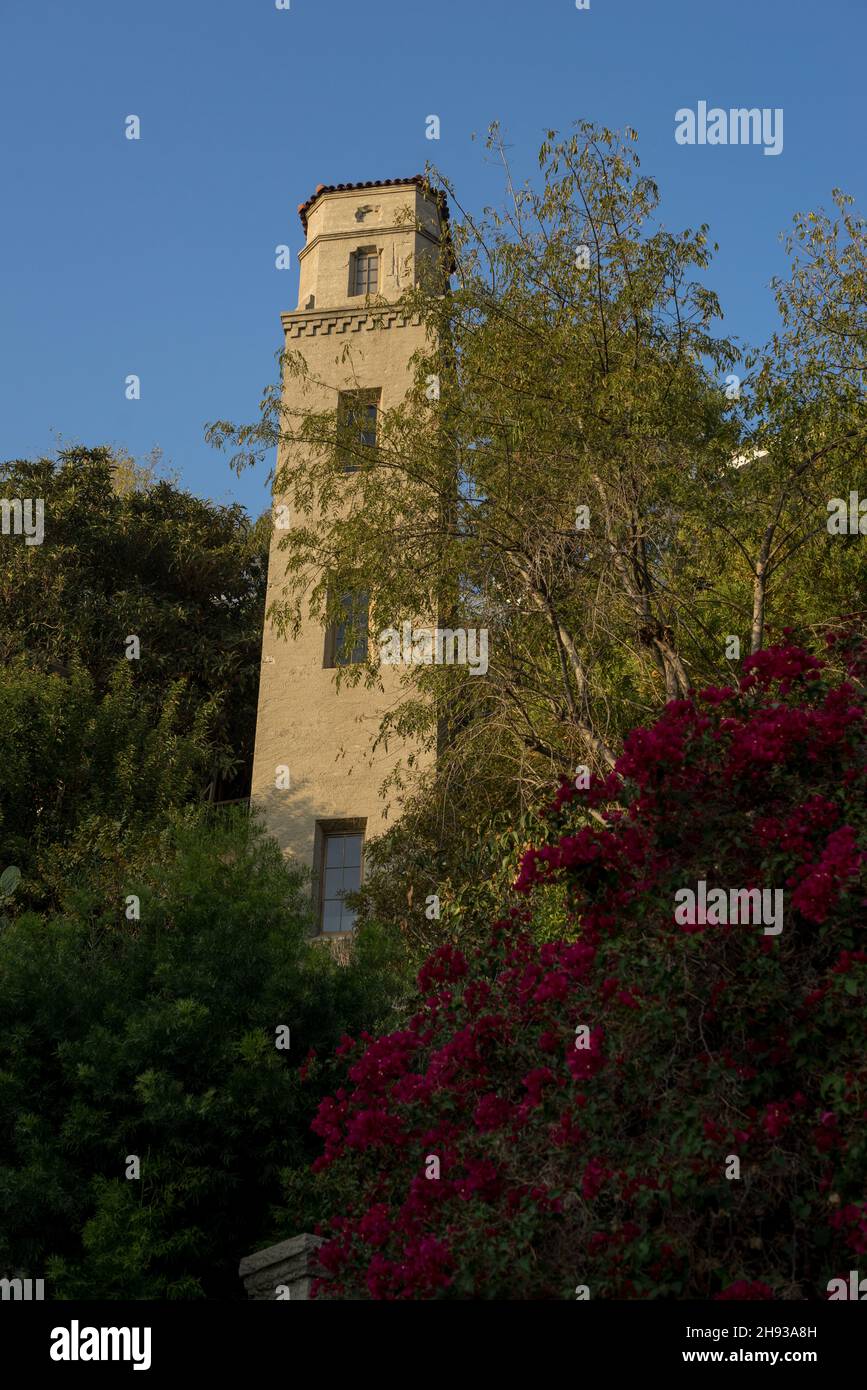 High Tower elevator, Los Angeles Stock Photo - Alamy