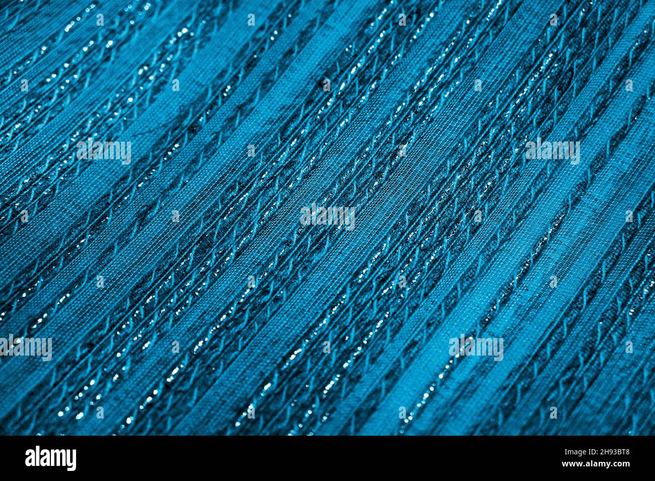 Blue Striped textile texture background Stock Photo - Alamy
