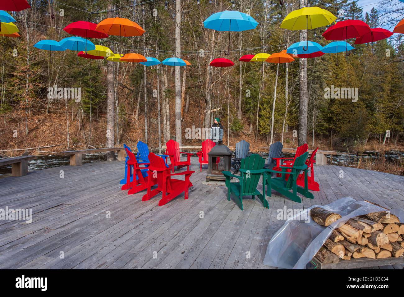 Wakefield Mills waterfalls resort and restaurant Wakefield Quebec ...