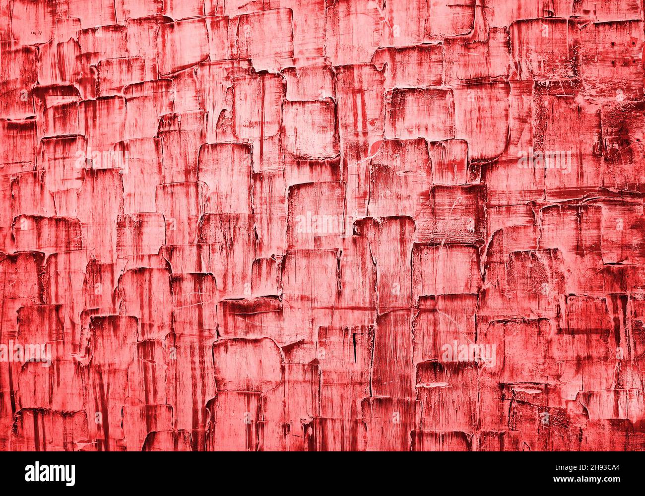Red paint texture on the wall Stock Photo - Alamy