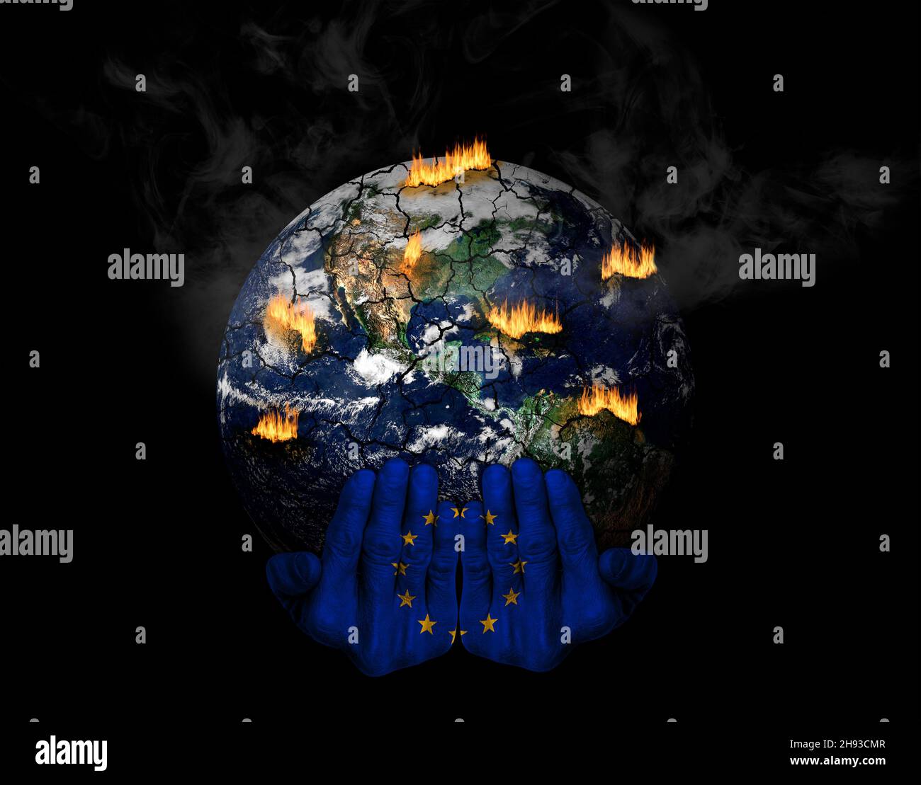 Heat stress flag hi-res stock photography and images - Alamy