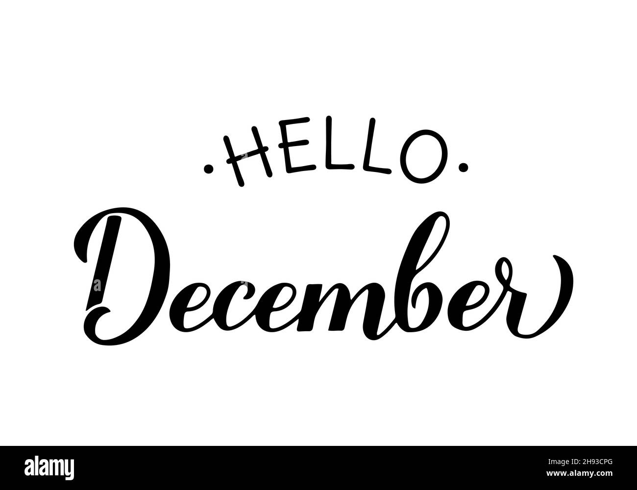 December calligraphy store