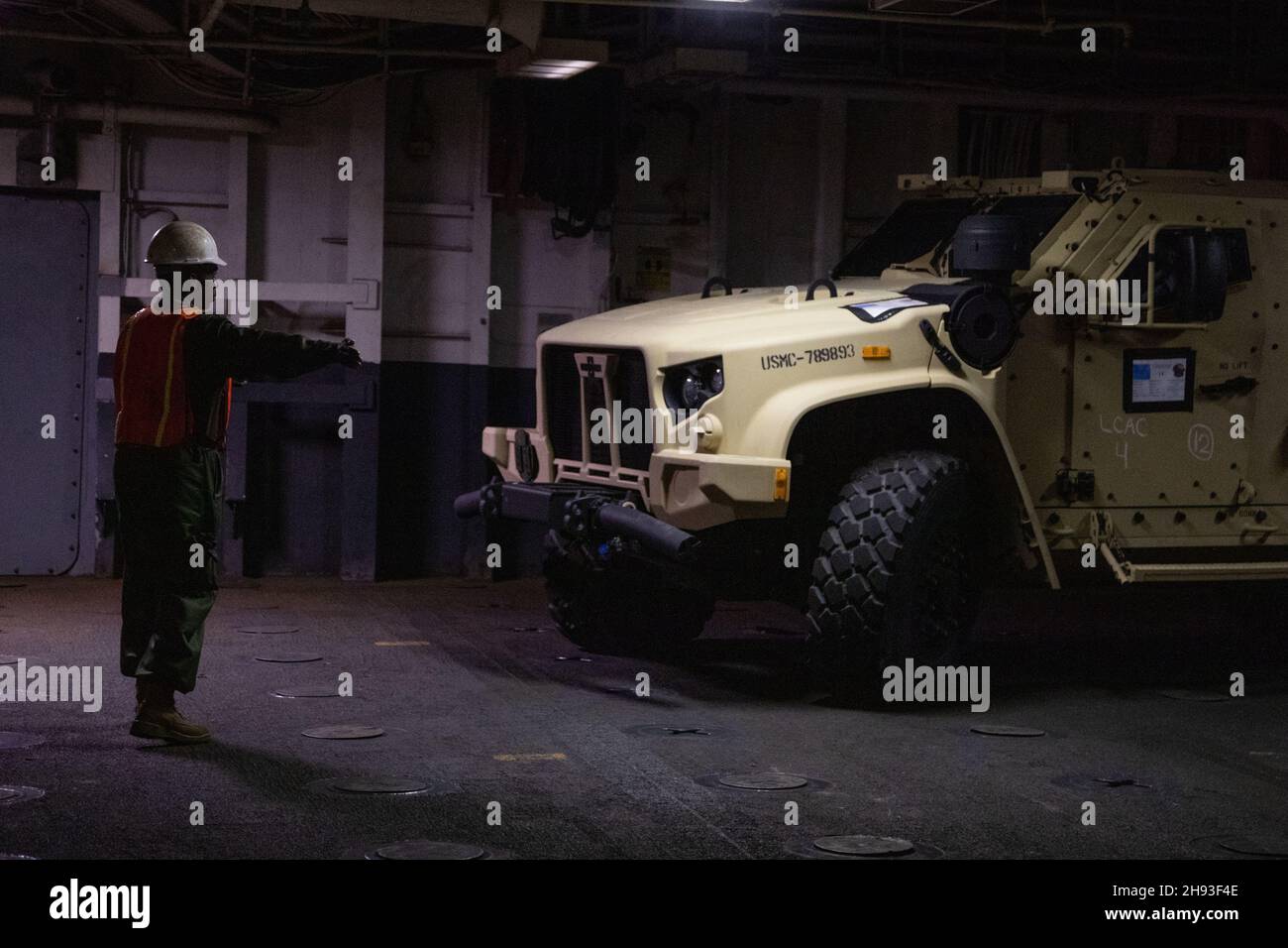 U.S. Marine Lance Cpl. Nodlyn Cajuste, combat cargo with the 22nd ...