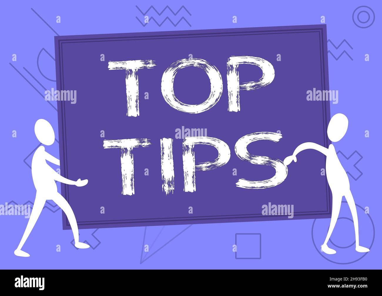 Text showing inspiration Top Tips. Business concept a small but ...