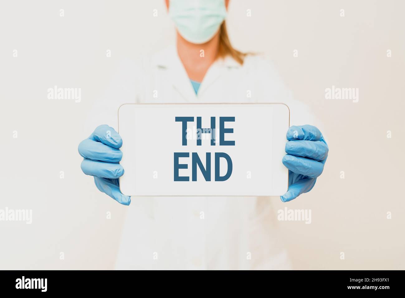 Conceptual display The End. Business overview Final part of play ...