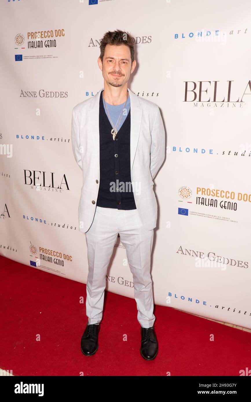 Ian Unterman attends the Bella Magazine Arts Culture Cover Launch Party ...