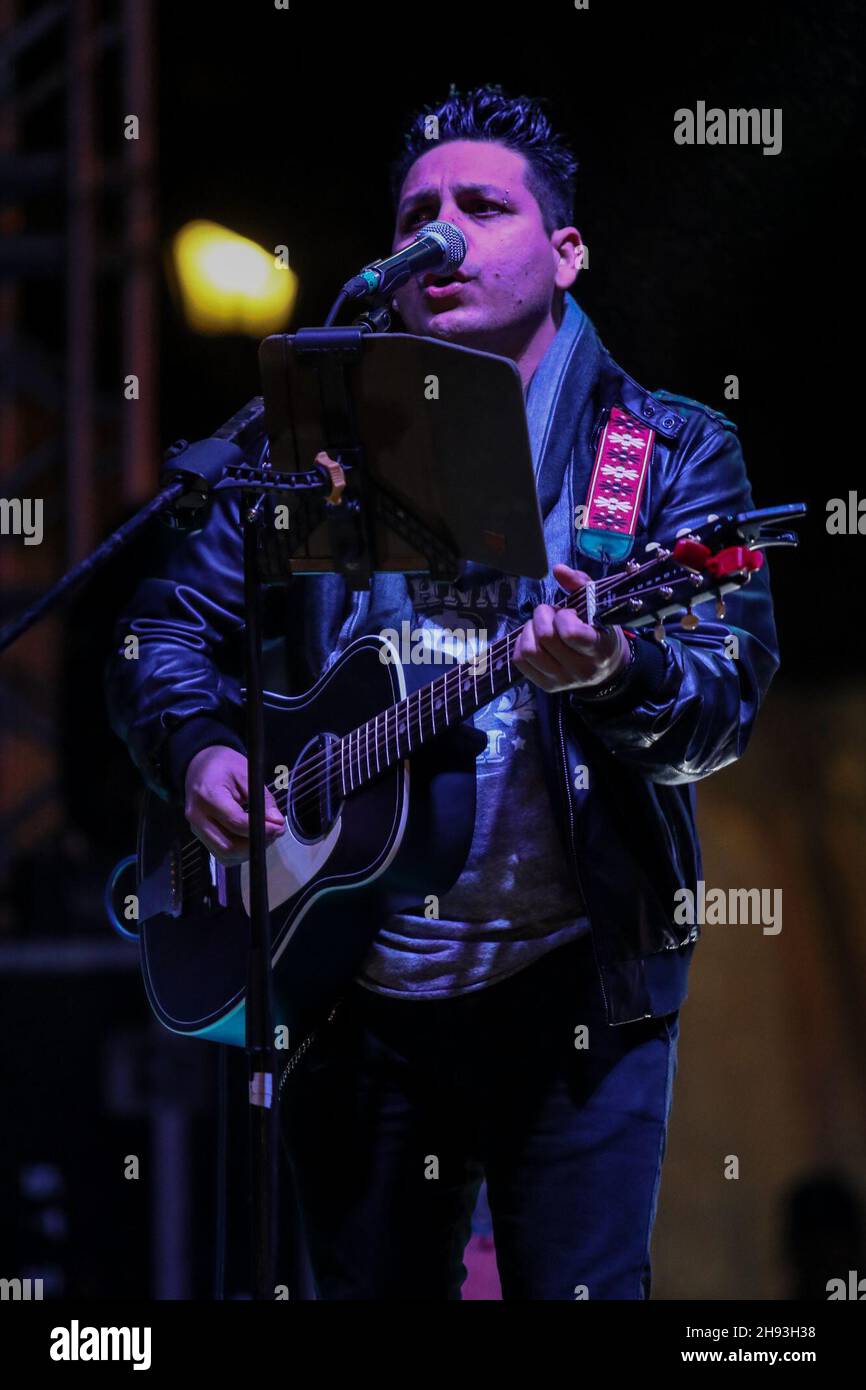 Los Hijos de Frank in the alameda, during the Alfonso Ortiz Tirado FAOT ...