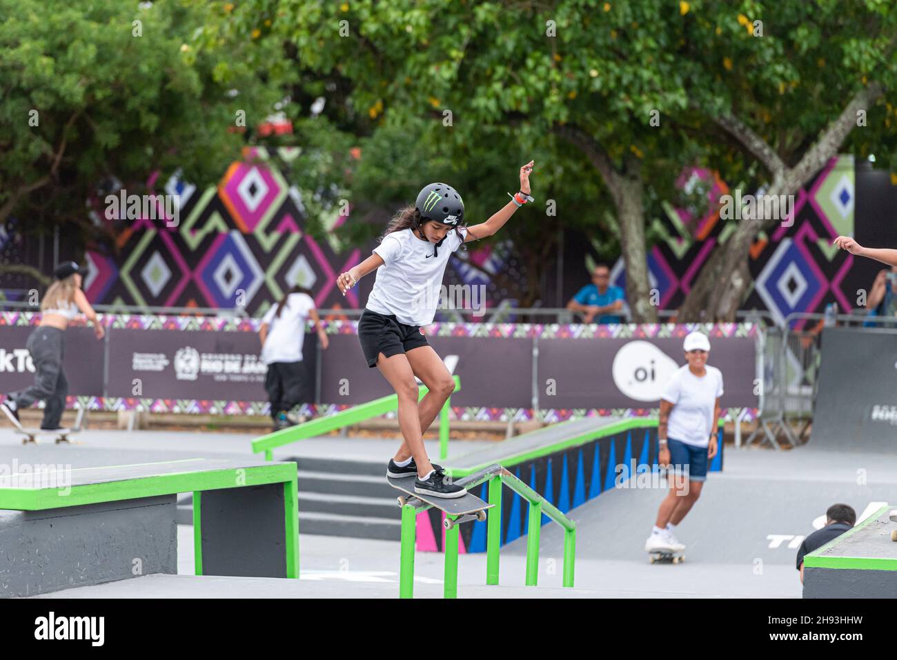 Rio De Janeiro, Brazil. 03rd Dec, 2021. first skate event held in ...