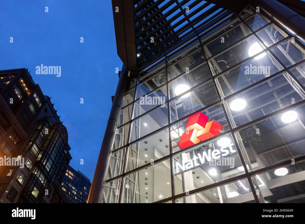 Natwest Bank logo seen at its London headquarters. (Photo by Belinda ...