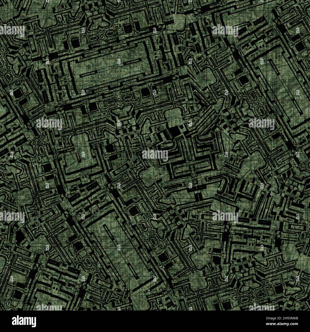 Grunge forest green random geometric distressed seamless texture ...