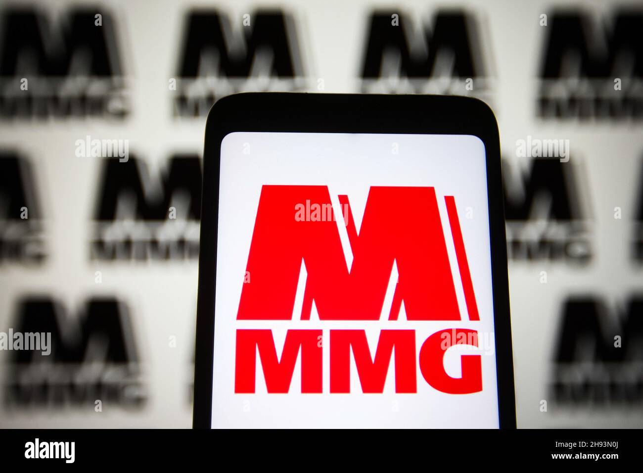 Mmg logo hi-res stock photography and images - Alamy
