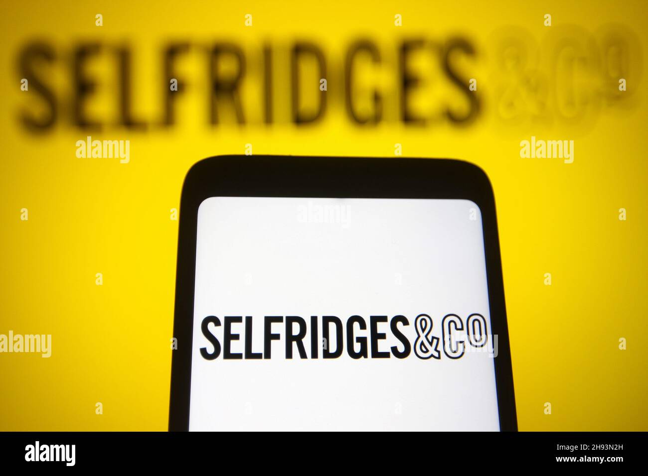 In this photo illustration, Selfridges & Co. (Selfridges Retail Limited ...