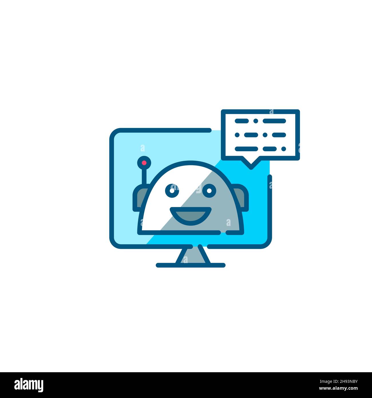 Personal virtual assistant in a smartphone. Artificial intelligence ...