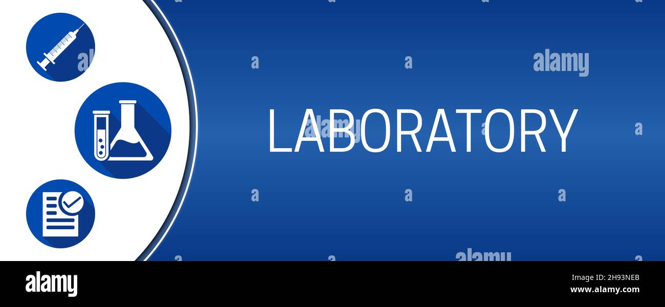 Blue laboratory background illustration hi-res stock photography and ...