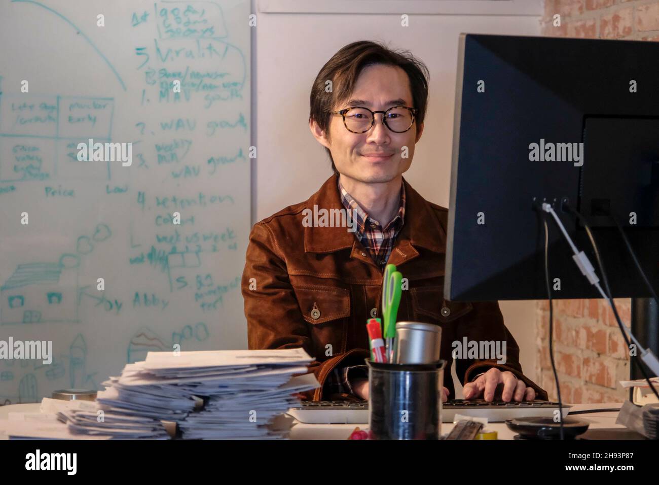 Los Angeles, California, USA. 10th Feb, 2021. William Hsu, co-founder ...