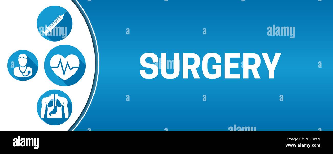 Blue Surgery Illustration Background Design Stock Vector Image & Art ...