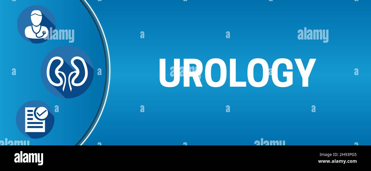 Blue Urology Banner Illustration Background Stock Vector Image & Art ...