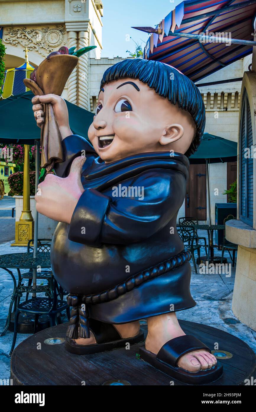 Friar's Good Food at Universal Studios Singapore Stock Photo - Alamy