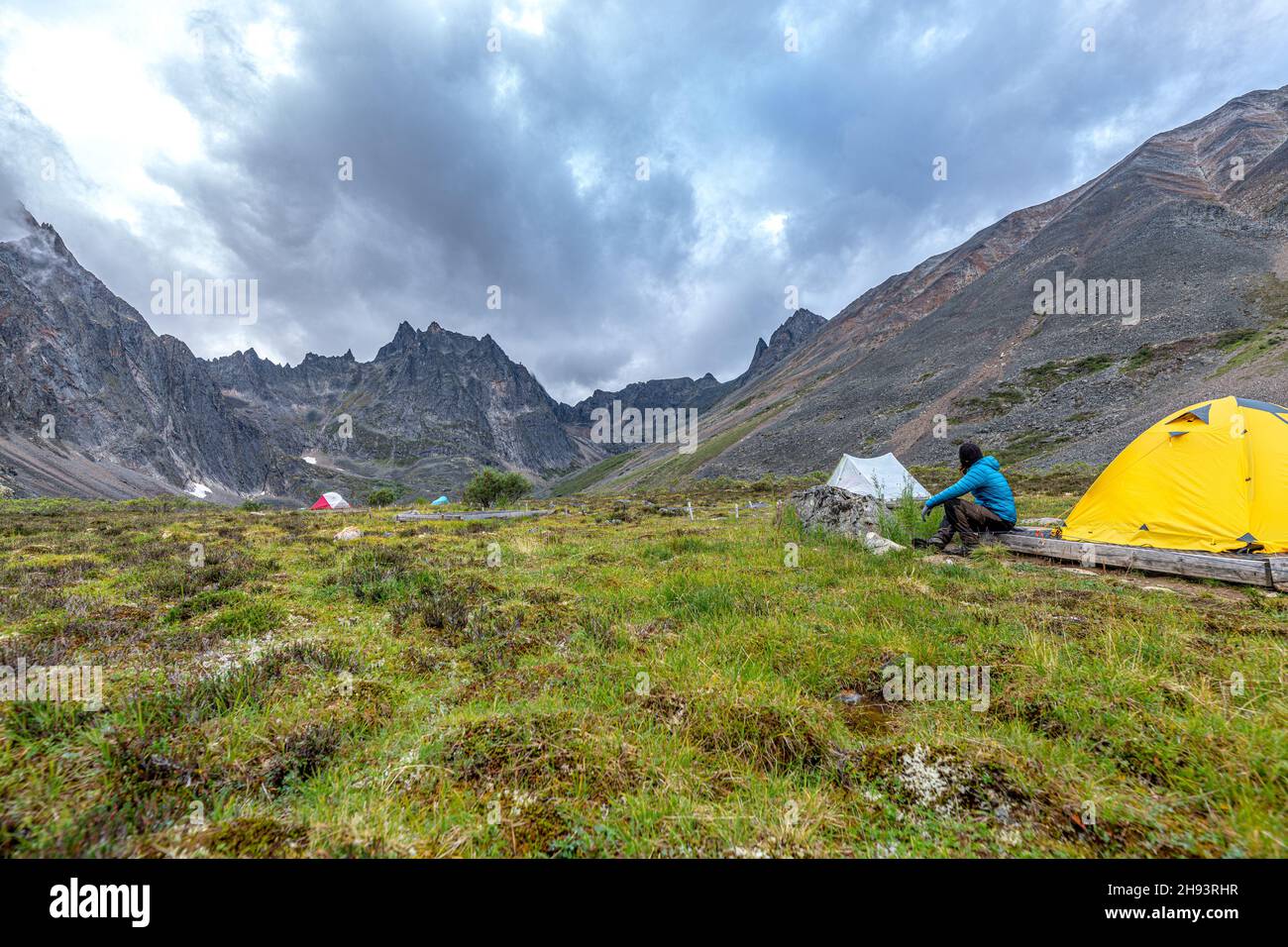 Views from Yukon Territory during summer time from Grizzly Lake ...