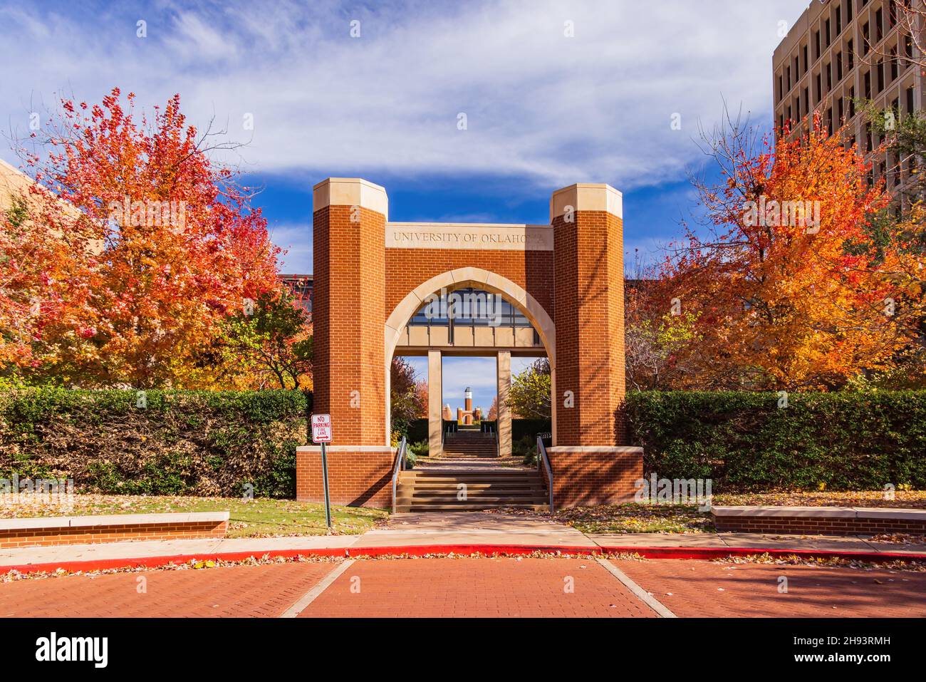 Oklahoma university entrance hi-res stock photography and images - Alamy