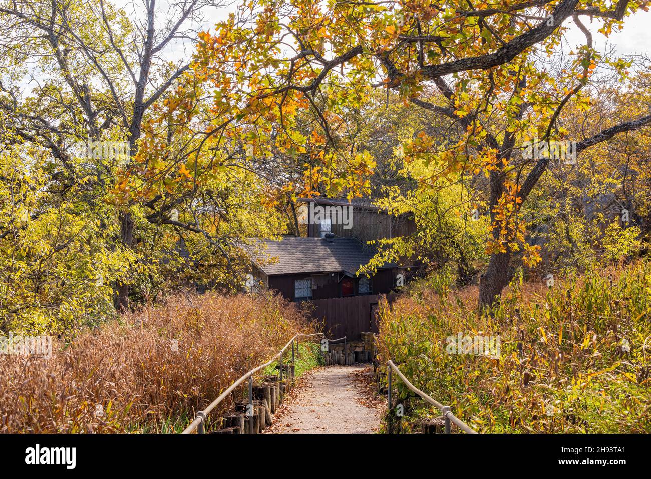 Beautiful landscape of Lake Murray State Park at Oklahoma Stock Photo ...