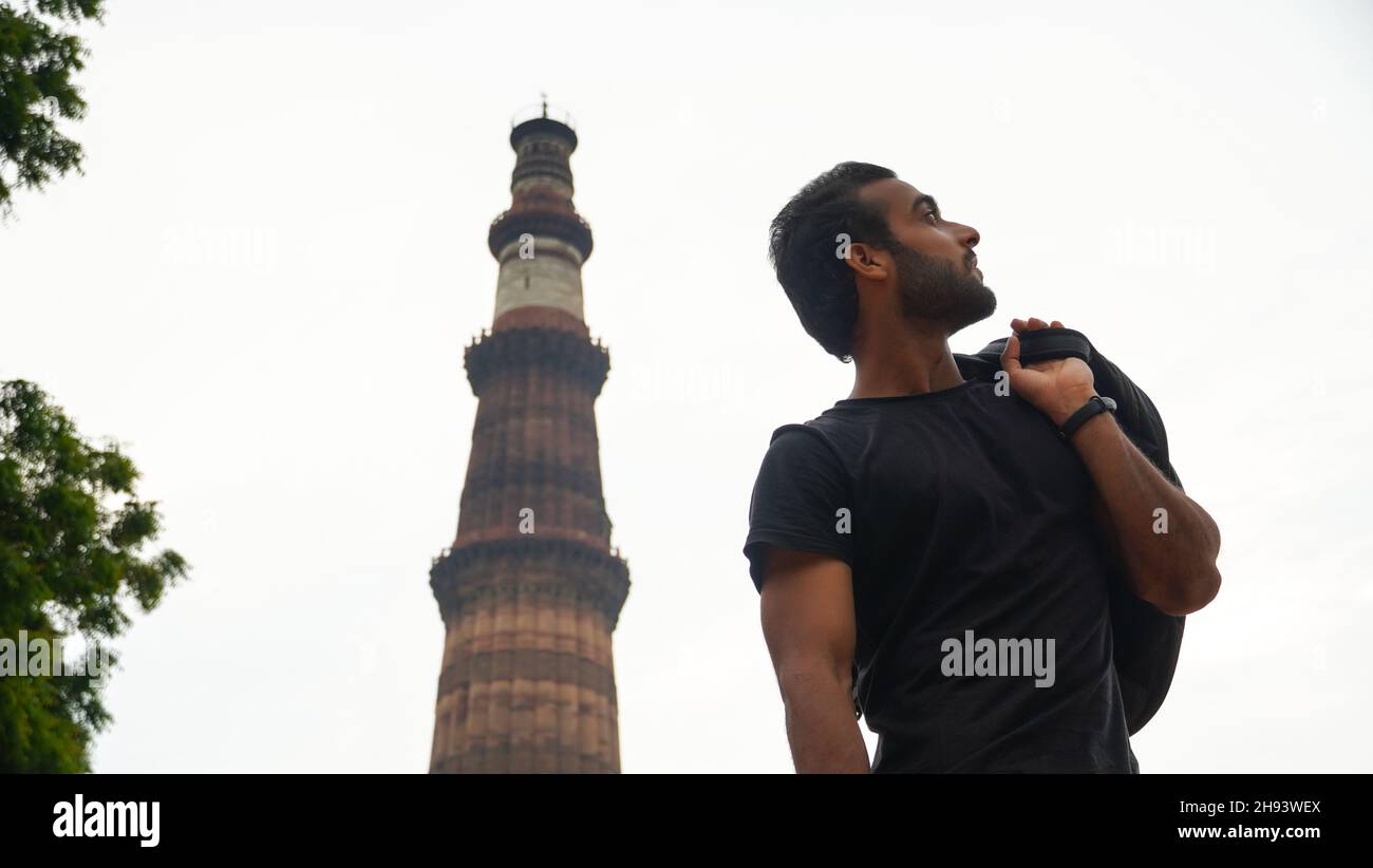 India delhi young indian man hi-res stock photography and images - Alamy