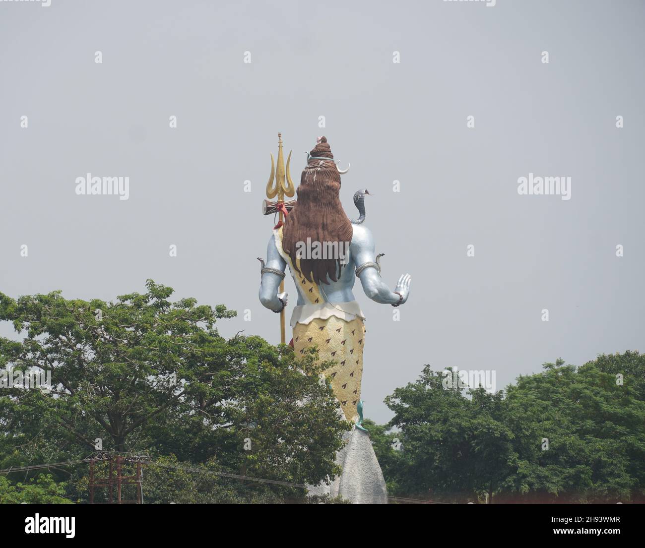 Lord Shiva Statue Monument in Haridwar, Uttarakhand Stock Photo - Alamy