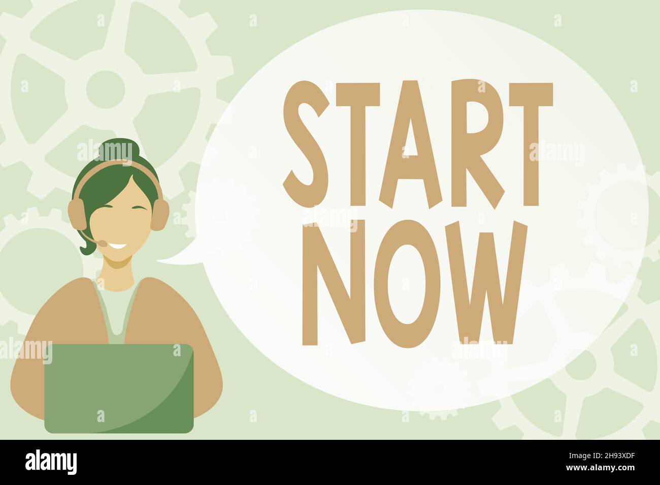 Hand writing sign Start Now. Business showcase do not hesitate to get ...