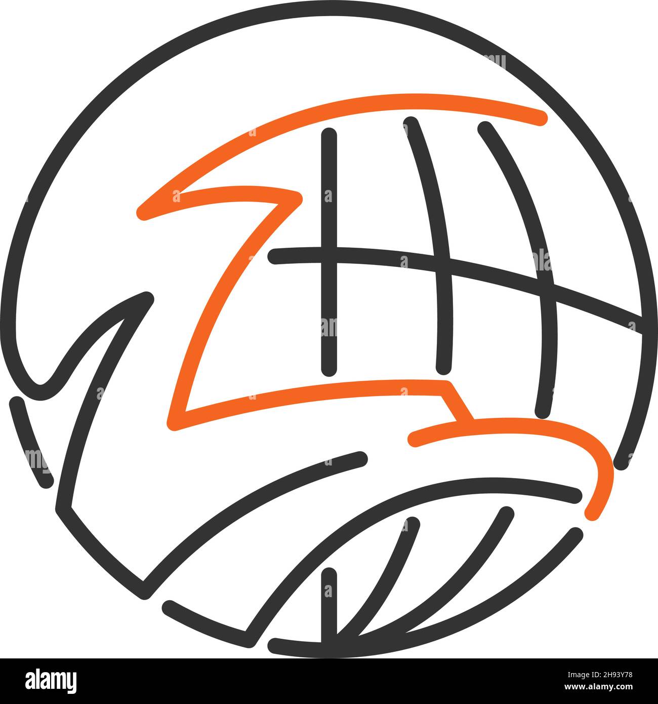 Eagle world international Icon Illustration Template Symbol Stock ...